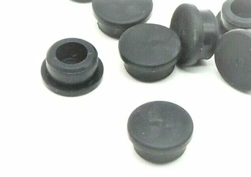Metric Rubber Drill Hole Plugs Push In Compression Stem 11 Sizes 15 per ...