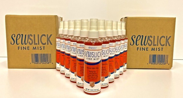 FREE MOTION QUILTING SLIDE SPRAY BY SEW PERFECT PRODUCTS SEW SLICK FINE ...