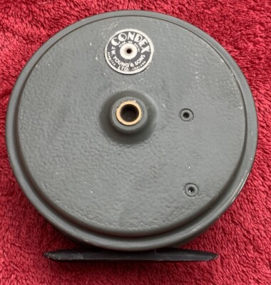 Vintage J W Young & Sons Condex Center Pin Fly Reel. Dia 3 1/2 inch ...