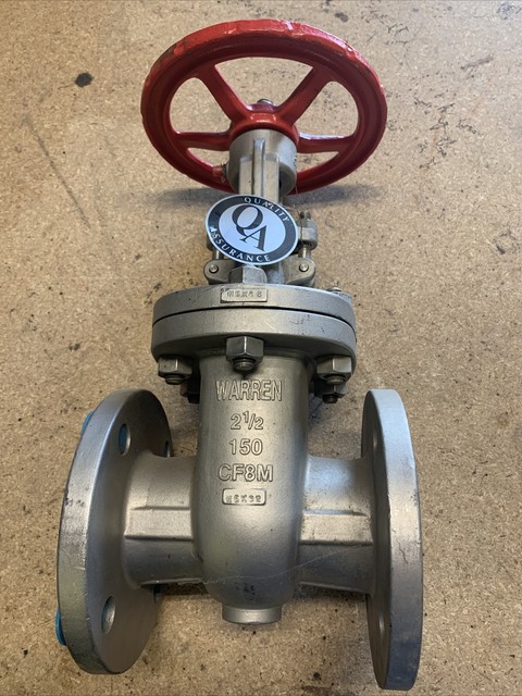 Warren 1156 Stainless Flanged 2in 150 Wedge Gate Valve for sale online ...