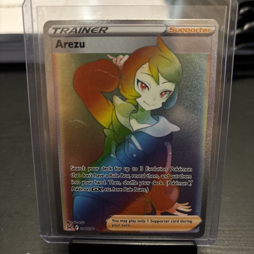 Pokémon TCG Arezu- Lost Origin 204/196 Rainbow Secret Rare Full Art ...