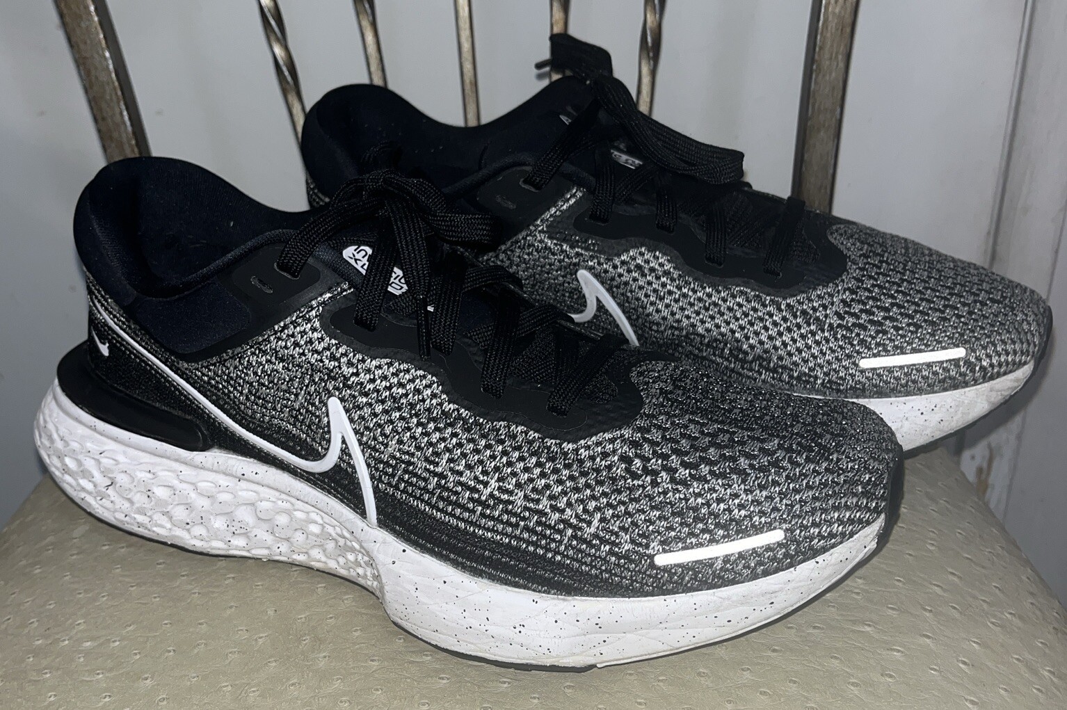 Nike ZoomX Invincible Run Flyknit Oreo Shoes Men 11 B… - Gem