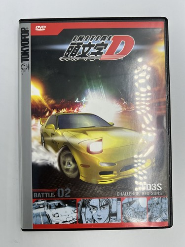 Initial D - Battle 2 - Challenge, Red Suns [DVD] | eBay