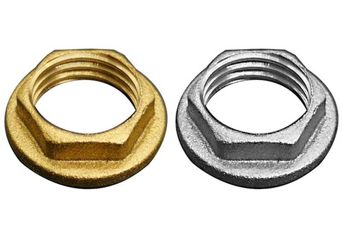 BSP Brass FLANGED Hexagon BACKNUT 1/4" 3/8" 1/2" 3/4" 1" Inch BACK NUT | eBay UK