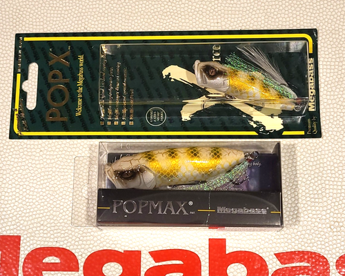 WOW! Megabass Exibition Set POPMAX & POP X "WHITE PYTHON 2025" SP-C FREE SHIP | eBay