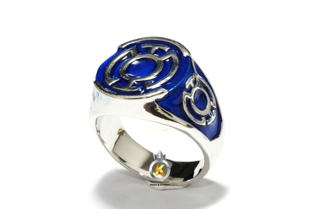 Blue Lantern Wedding Ring