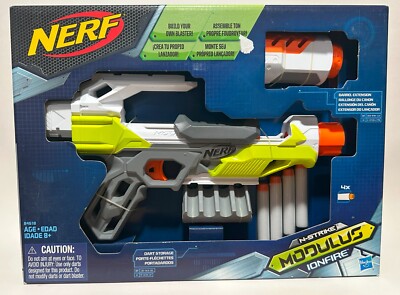 Nerf N-Strike Modulus Ionfire Blaster B4618 New Retail Package Free ...