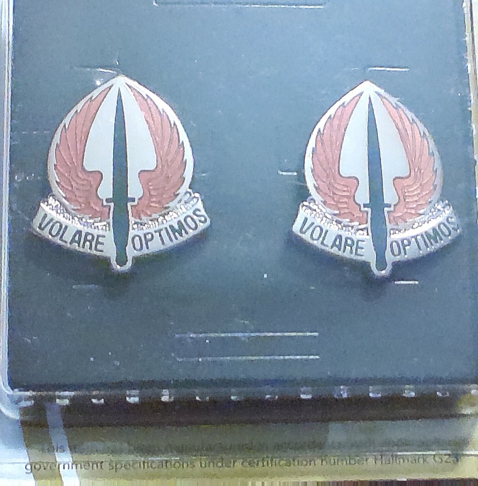 US ARMY SPECIAL OPERATIONS AVIATION COMMAND CREST DI DUI NIP PAIR | eBay