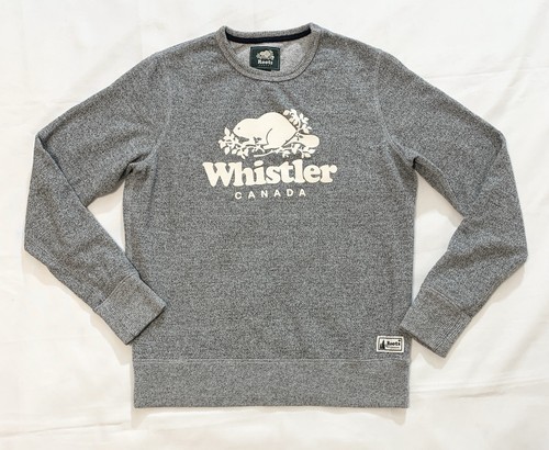 Roots Canada Sweatshirt Womens Medium Gray Whistler Beaver Pullover ...