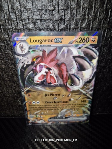 Cartes Pokémon : LOUGAROC EX 117/193 - Évolutions à Paldea - FR 🇨🇵 | eBay