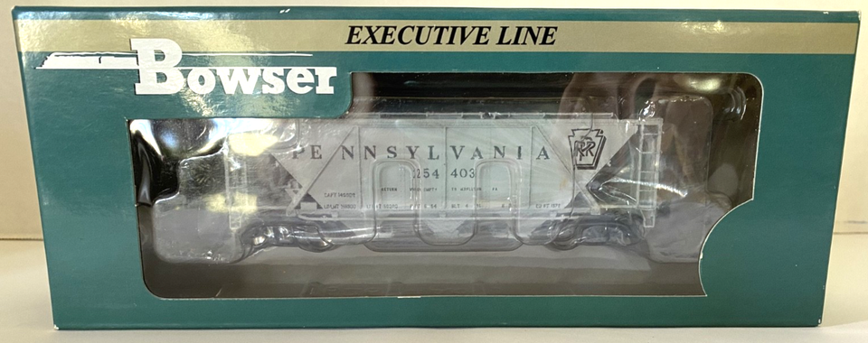 Bowser Executive Line Ho H-30 Hopper Car PRR Shad Keystone Gray 254403 ...