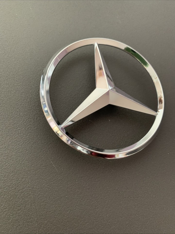 Original Mercedes Benz Autoteil Emblem Logo Grau Silber Neu | eBay.de