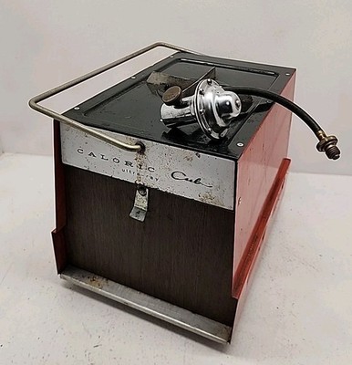 Vintage Caloric Cub Camp Stove And Broiler Oven Used Condition | eBay