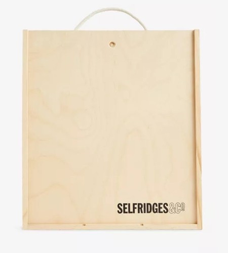 SELFRIDGES & Co. Three-bottle Wooden Wine Box | eBay UK