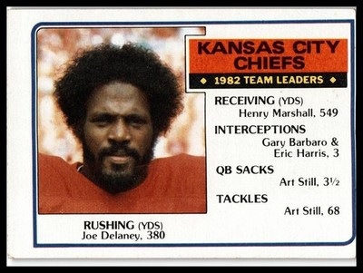1983 Topps #282 Joe Delaney | eBay