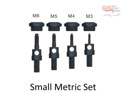 Metric Nutsert Mandrel set M3 M4 M5 M6 set to suit Pro Rivnut Tool ...