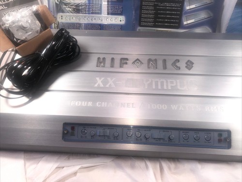 HIFONICS XX-OLYMPUS VINTAGE OLD SCHOOL Amplifier From 2004 List Retail ...