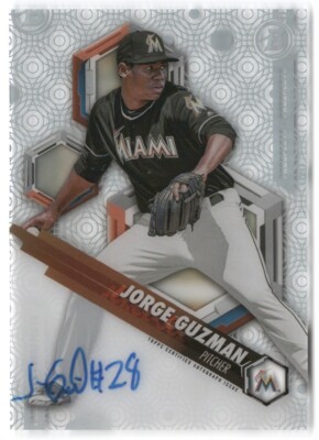2018 BOWMAN HIGH TEK PROSPECTS AUTOGRAPH AUTO #PHT-JG JORGE GUZMAN | eBay