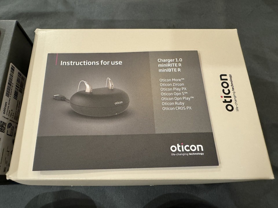 Oticon More 2 miniRITE R Hearing Aids (Rechargeable) | eBay
