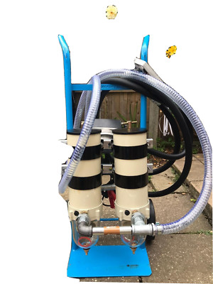 240 v DIESEL POLISHING SYSTEM PUMP FILTER FUEL BOWSER TANK FILTER ...