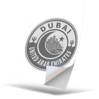 1 x Vinyl Sticker A4 - BW - United Arab Emirates Dubai UAE #40728 | eBay UK