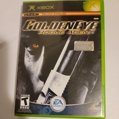 Goldeneye Rogue Agent 007 Microsoft Xbox Game Complete Video Game ...