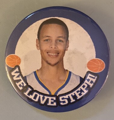 Steph Curry Rookie Pin “We Love Steph” Davidson (Rare) ? Sp | eBay
