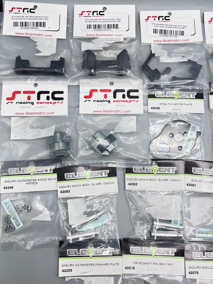 NEW Lot of Team Associated/STRC Element Enduro Upgrades & Parts, Big ...