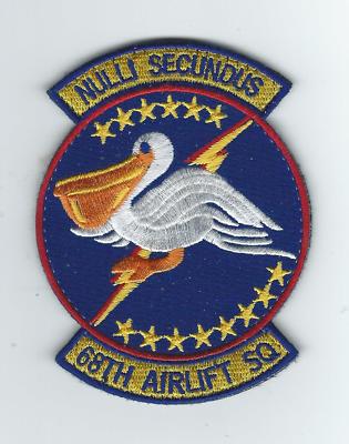 68th AIRLIFT SQUADRON #2 !!THEIR LATEST !! patch | eBay