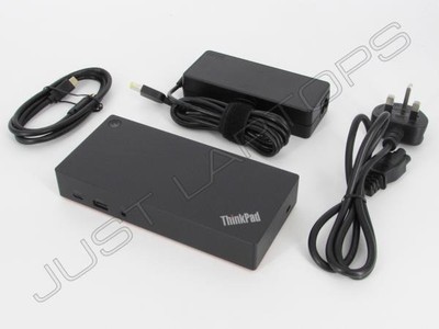 Lenovo THINKPAD T480s Usb-C Doppio 4K UHD 30Hz Video Docking Station ...