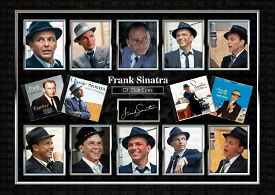 FRANK SINATRA - SIGNED ORIGINAL A4 PHOTO PRINT MEMORABILIA | eBay