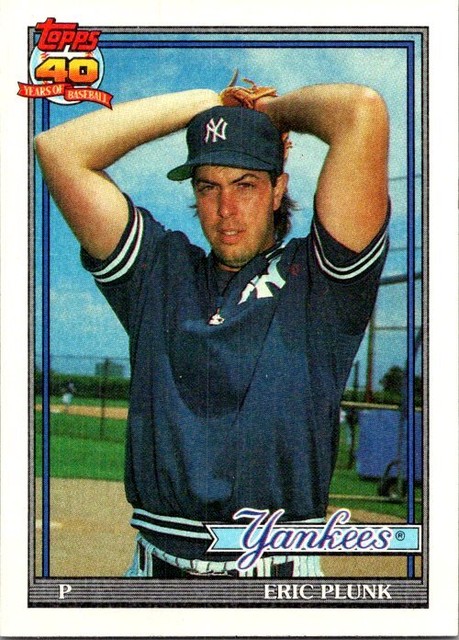 1991 Topps - #786 Eric Plunk for sale online | eBay