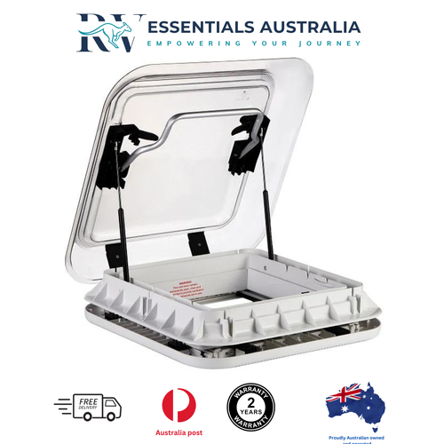 RANGER SKYLIGHT LED 450X400 COMPLETE CARAVAN RV ROOF HATCH EUROSTYLE ...