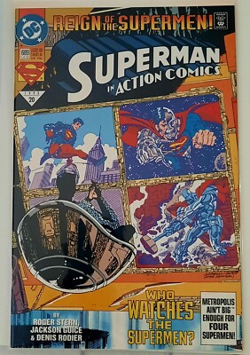 SUPERMAN in Action Comics #689 *VF/NM* DC | Reign of the Supermen~1st ...