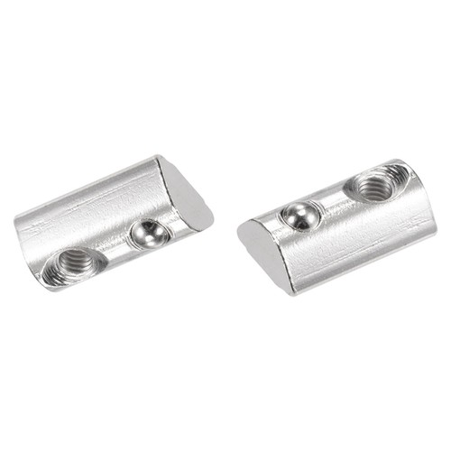 30PACK M5 T Slot Nuts Roll in Spring for Aluminum Extrusion T-nut 8mm ...