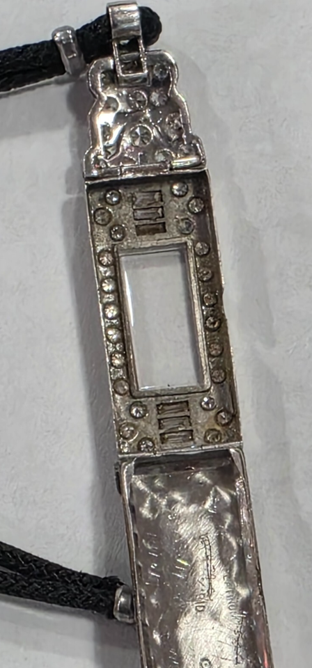 Belforte Women's platinum diamond Vintage Analog Watch gemex band | eBay
