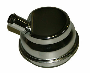 Valve Cover Breather Cap, PCV, Push-in, 1" neck, Chrome FITS Chrysler ...