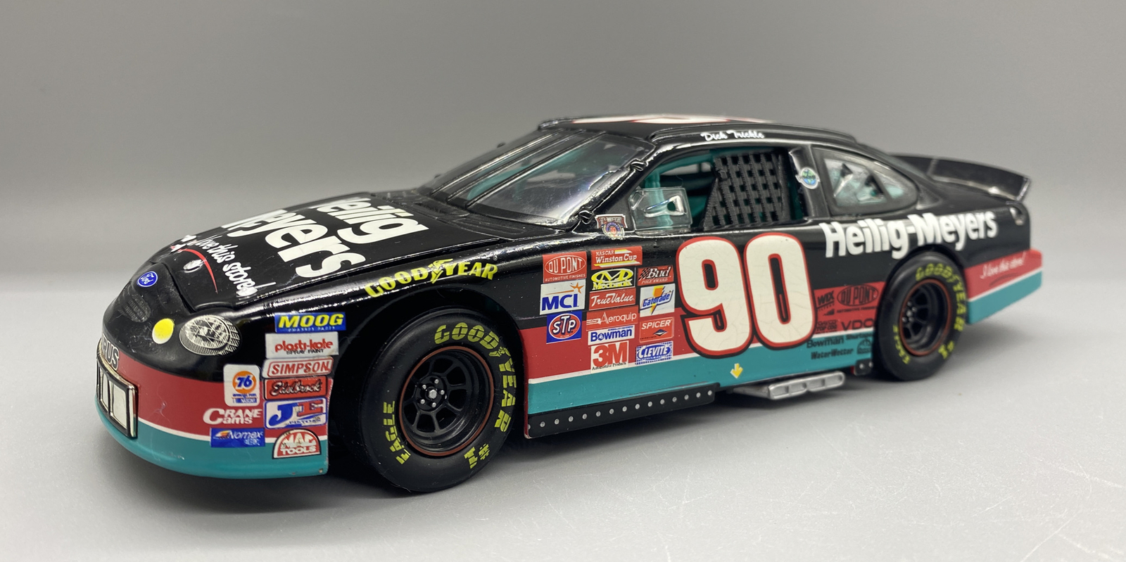 NASCAR #90 1998 Ford Taurus Die Cast Trickle Heilig-Meyers 1:24-Scale ...