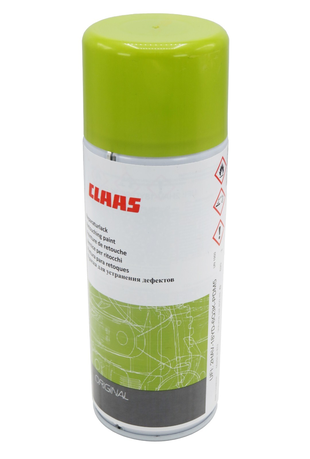 CLAAS Retouching Paint for CLAAS Tractors, Combines, Forage Harvesters ...