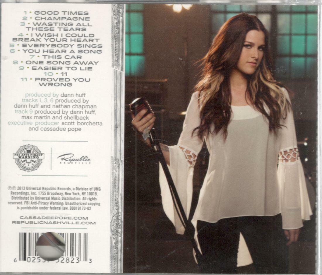 Cassadee Pope: Frame By Frame, 11 Track, CD | eBay