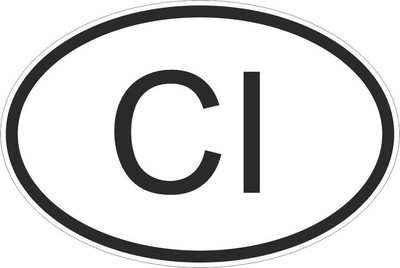 Sticker Flag Oval Code Country Car Motorbike Side D'Ivory Ivorian Ci | eBay