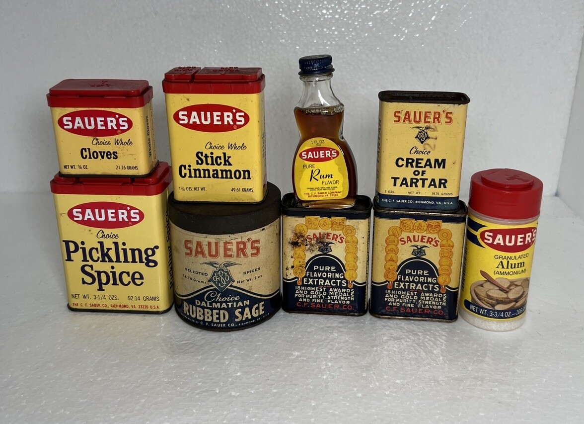 SAUER’S Old Spice Tins Alum Cloves | Grelly USA