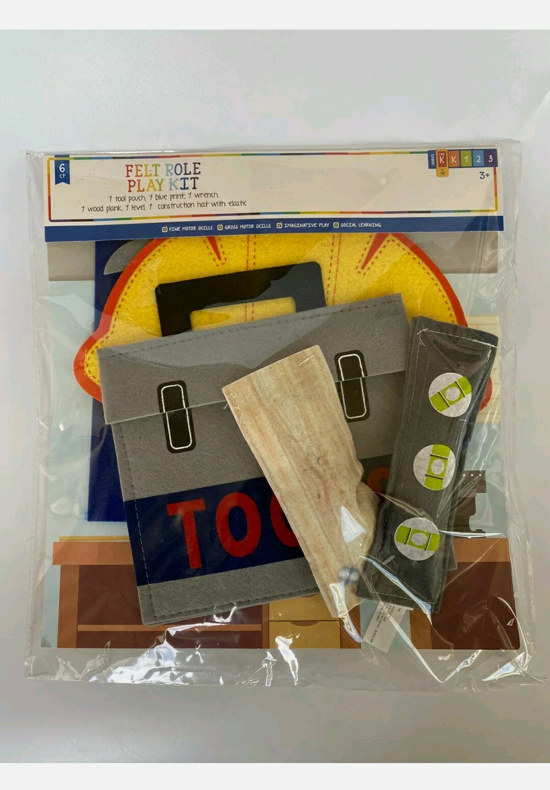 Horizon Group Felt Role Play Kit Construction Imagination Play Learning ...