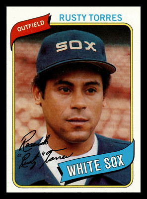 1980 Topps Rusty Torres Chicago White Sox #36 NM-MINT Vintage | eBay