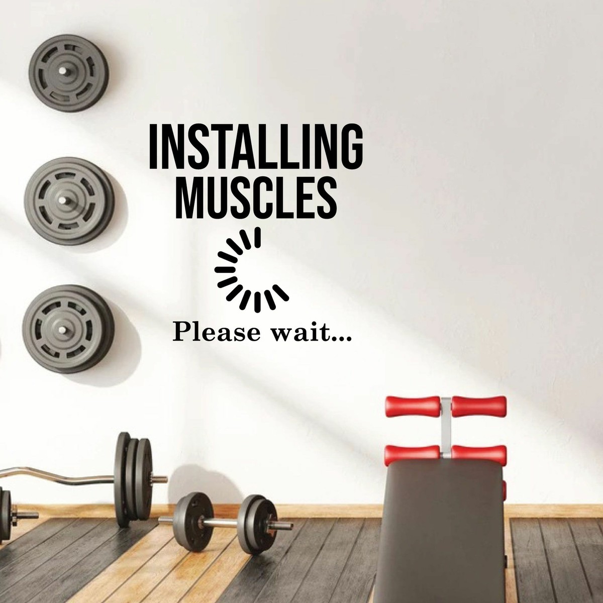 Fitness Motivation Wall
