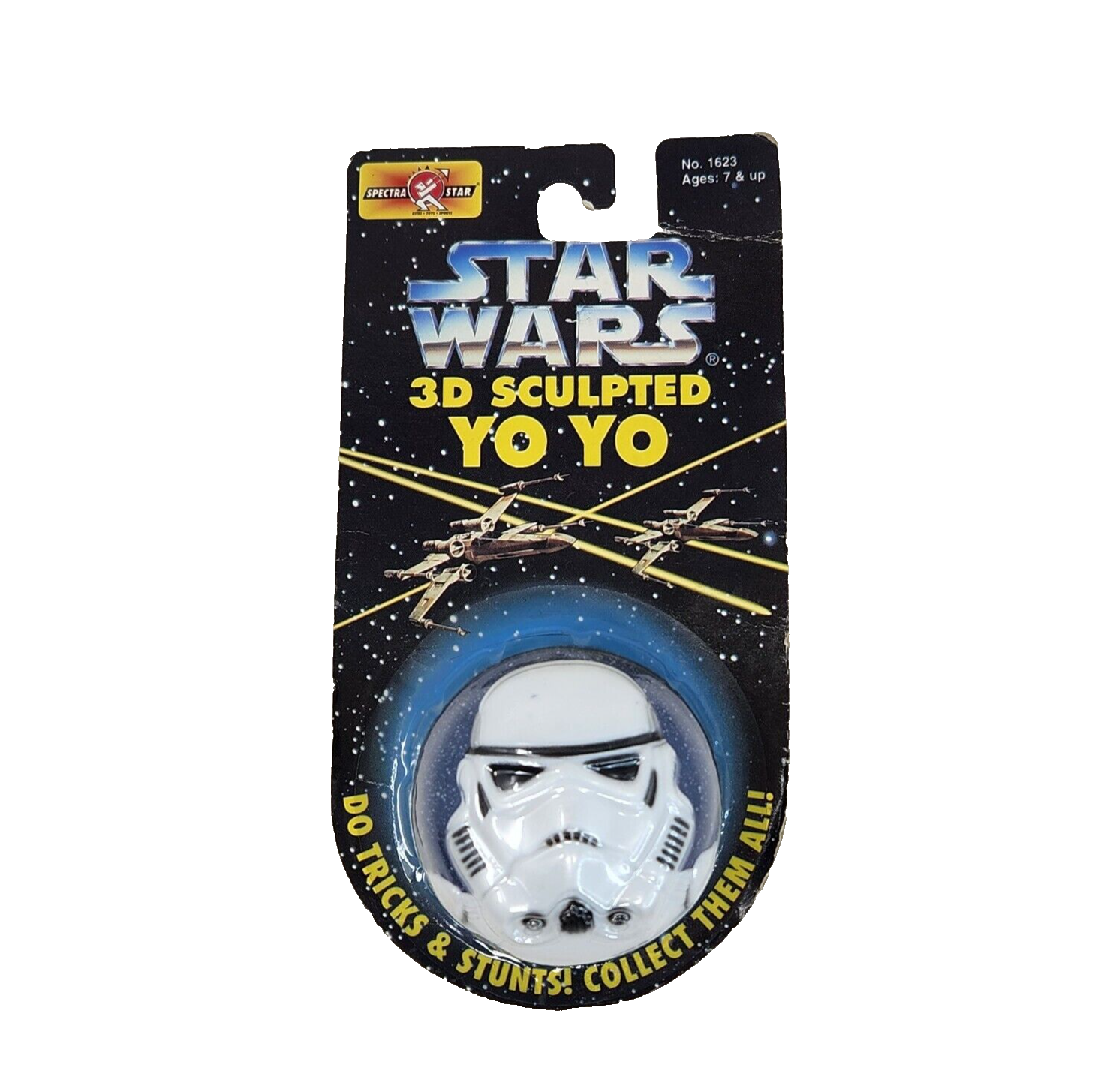 VINTAGE 1995 SPECTRA STAR WARS 3D SCULPTED YO YO STORM TROOPER NEW ...
