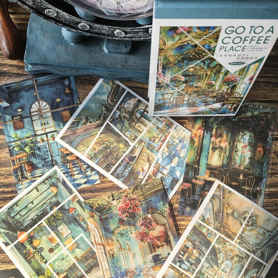 Assorted Sticker Collage Materials, Cute And Stylish For Girls ...