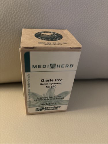 Standard Process Medi Herb CHASTE TREE Herbal Supplement M1190 - 40 Tablets | eBay