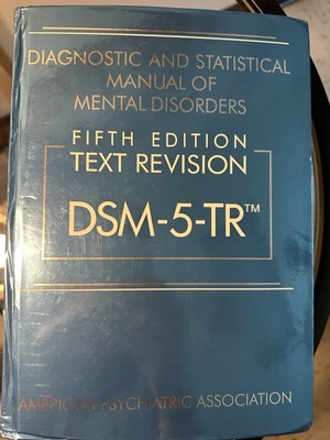Diagnostic and Statistical Manual of Mental Disorders DSM-5-TR by APA ...