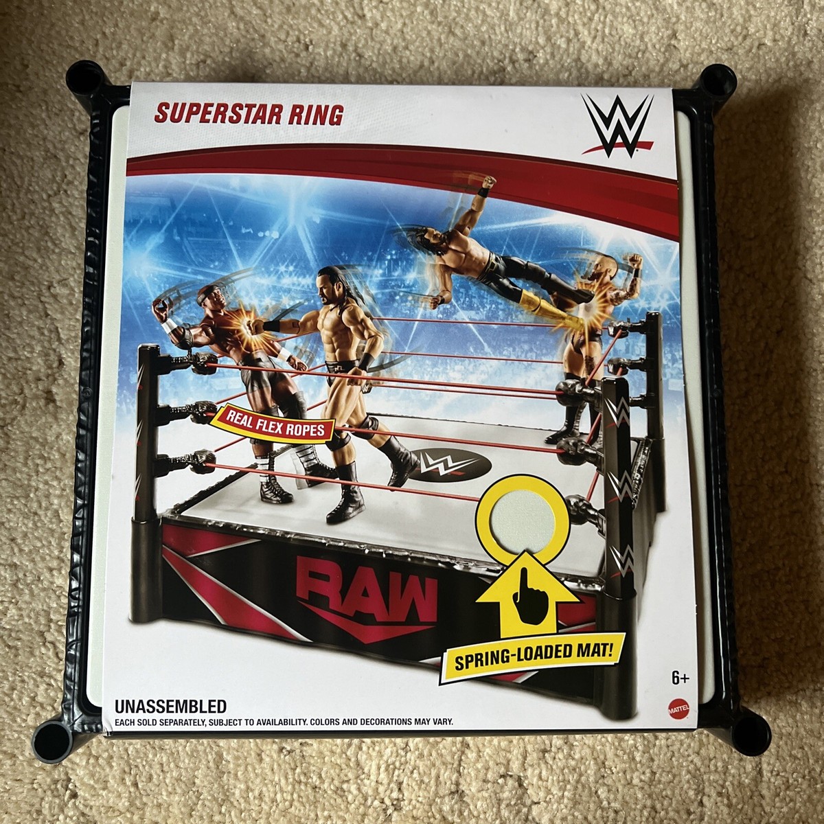 Wrestling Ring Bed With Ropes DIY WWE Bed Wwe Post Imgur